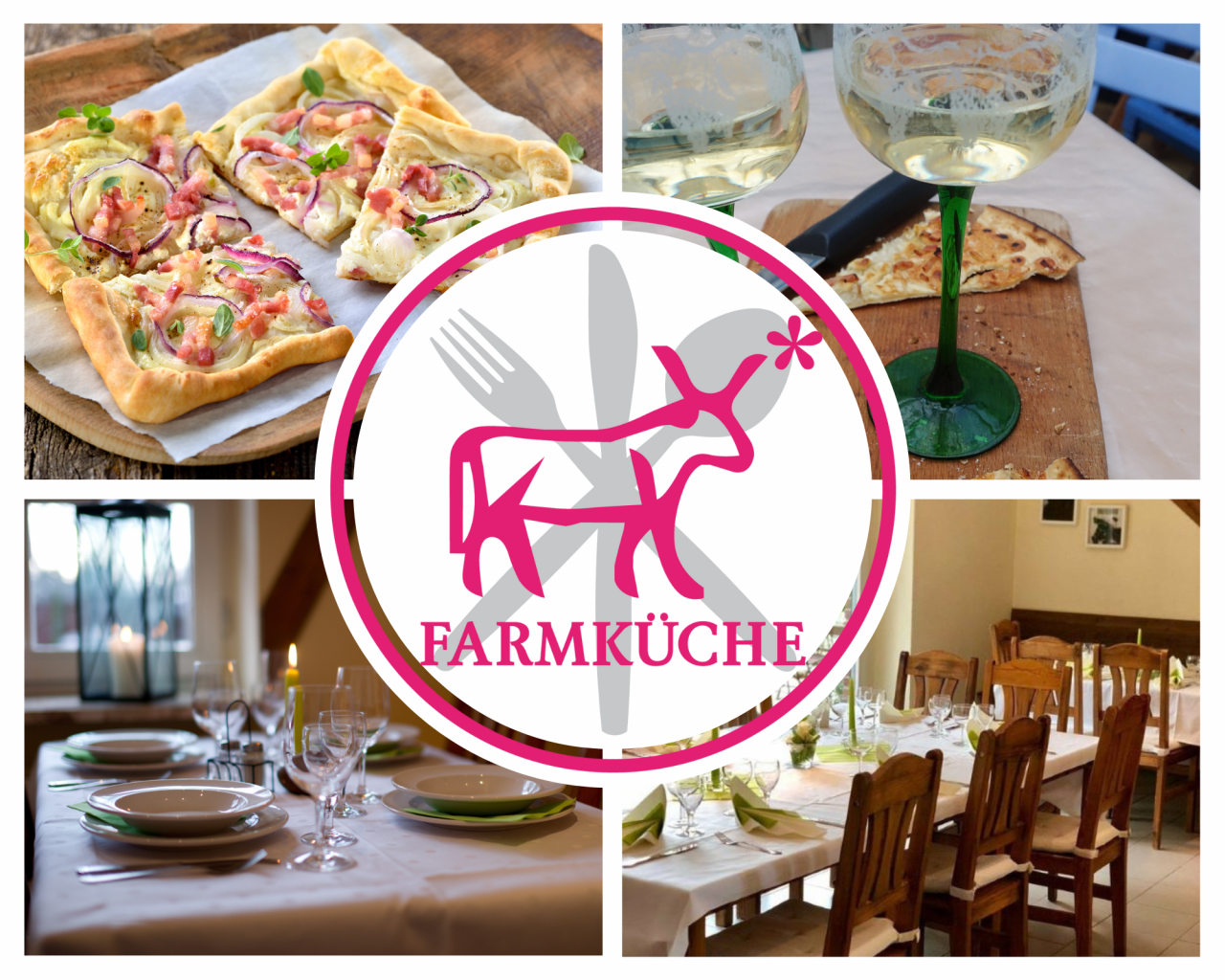Flammkuchen und Federweißer – ein unschlagbares Paar. - Arche Warder